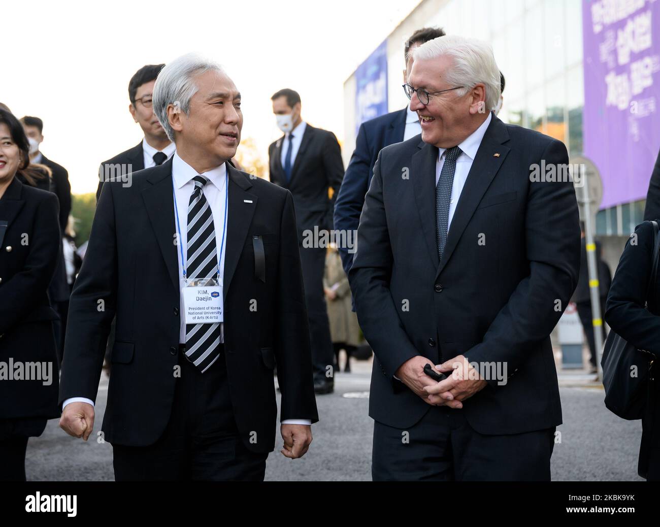 Seoul, South Korea. 04th Nov, 2022. German President Frank-Walter ...