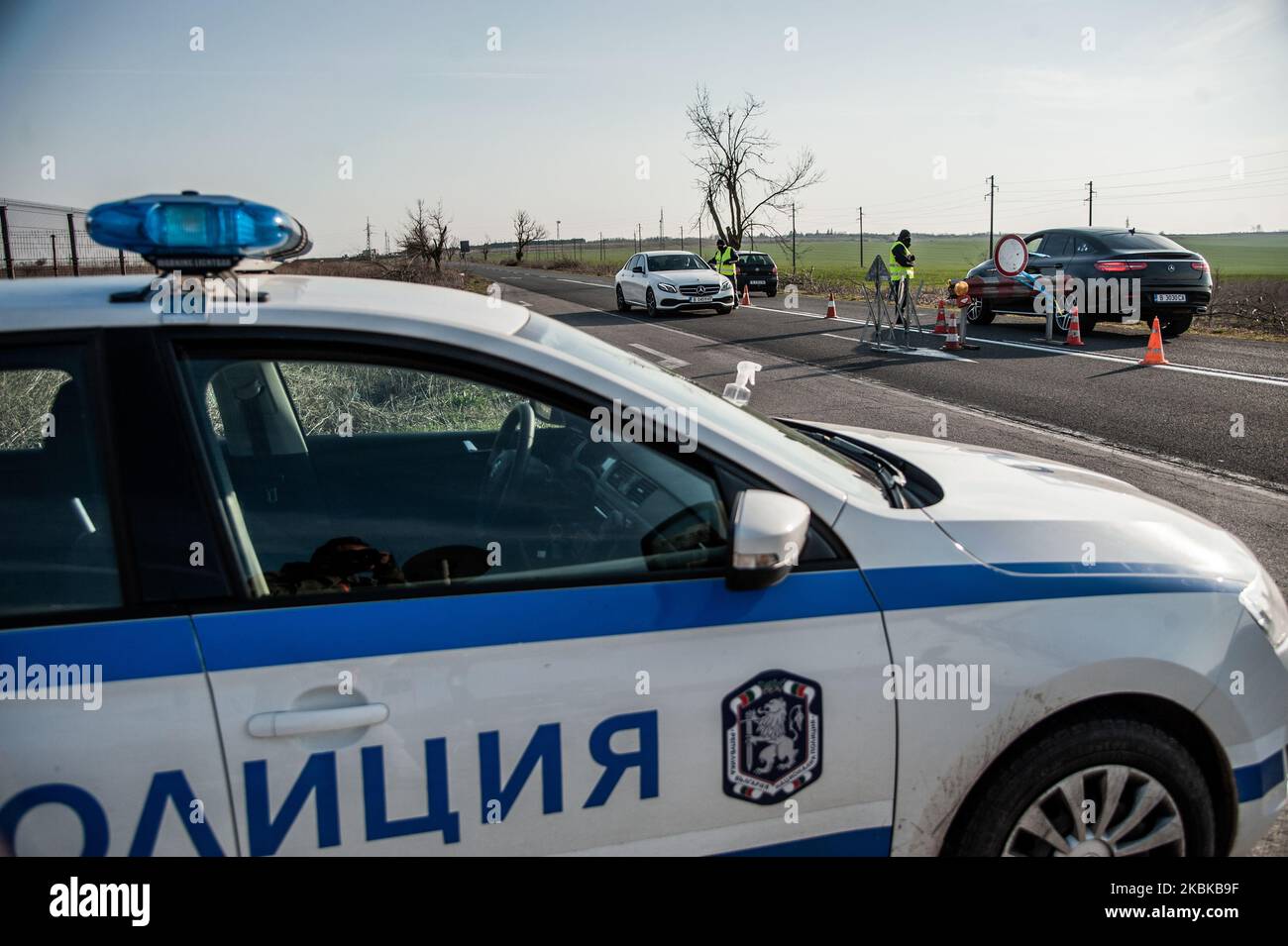 Bulgarian police car hi-res stock photography and images - Alamy