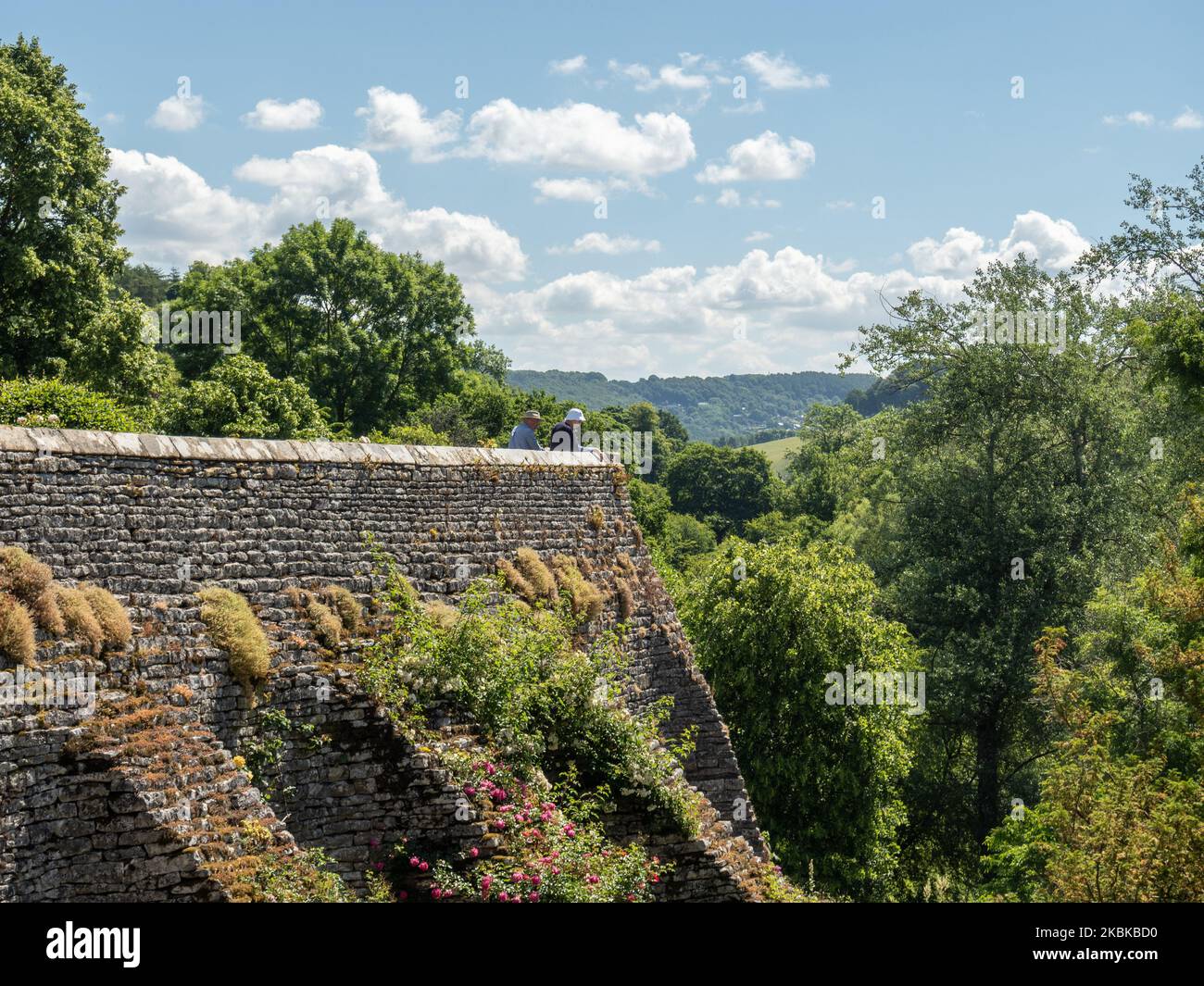 Haddon Hall, a medieval manor house dating from 11th century, Bakewell ...