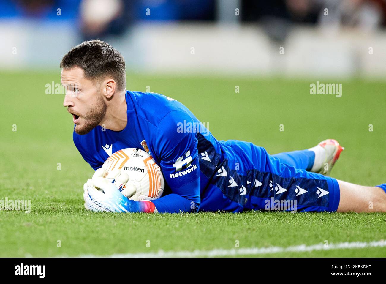 November 3, 2022, Rome, Spain: Alex Remiro of Real Sociedad during the ...