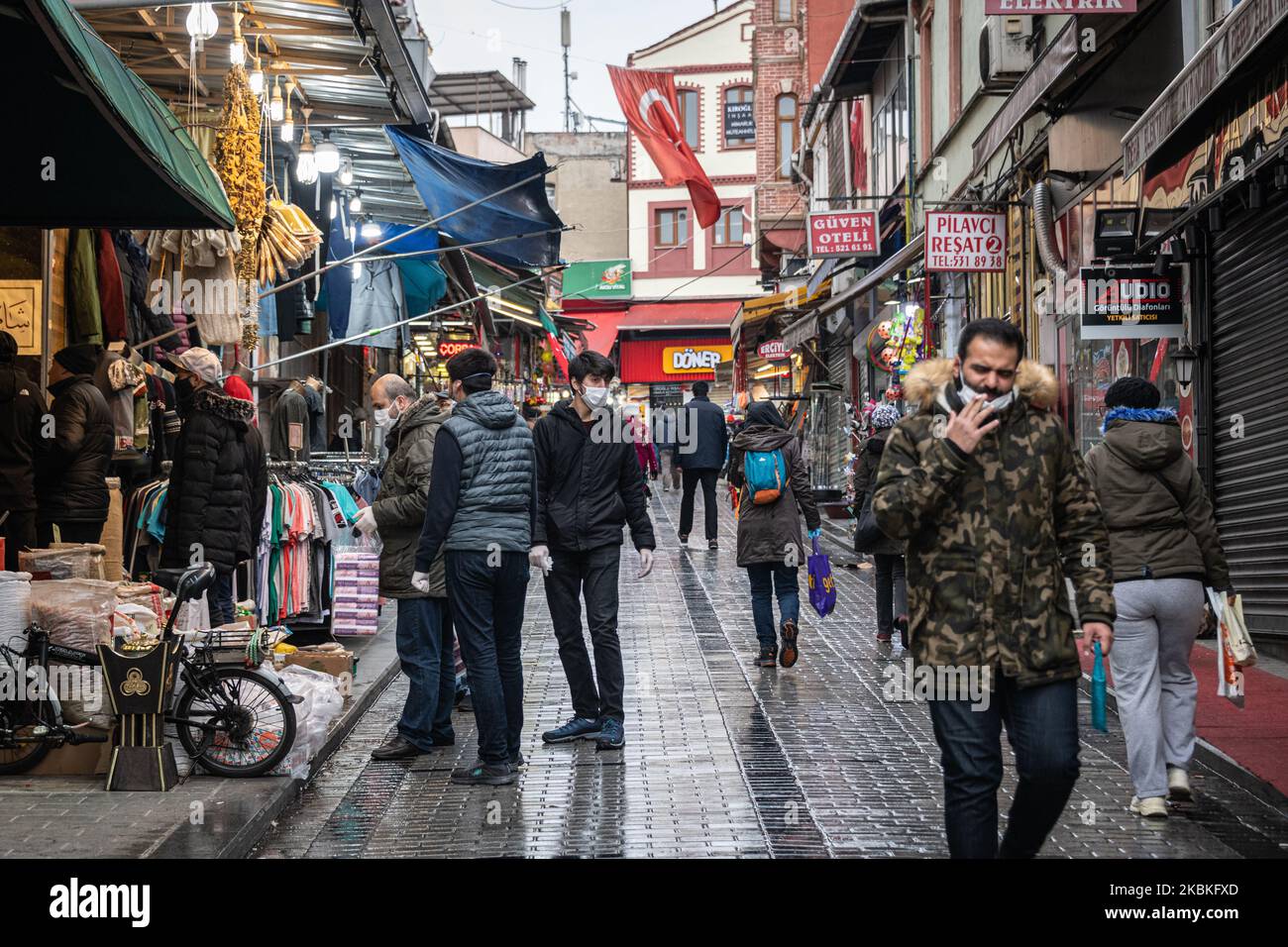 Residents of turkeys largest city hi-res stock photography and images ...