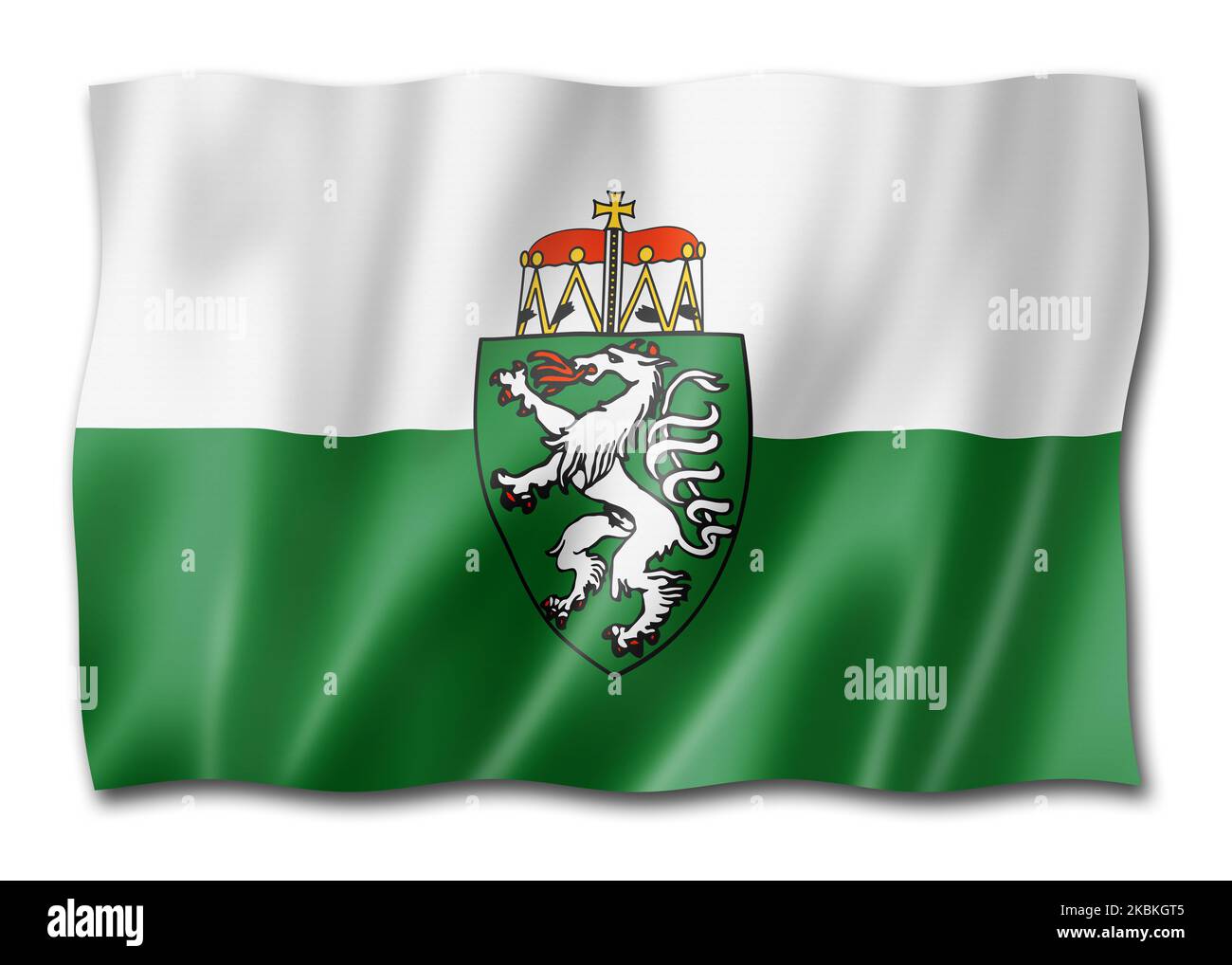 Styria state flag Cut Out Stock Images & Pictures - Alamy