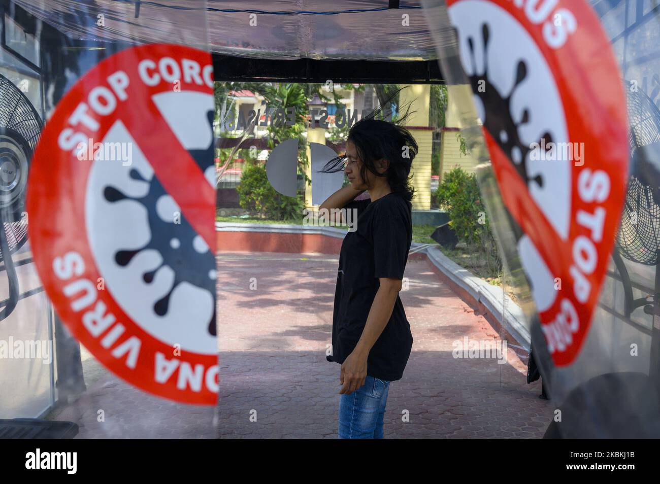 Sterilization booth hi-res stock photography and images - Alamy