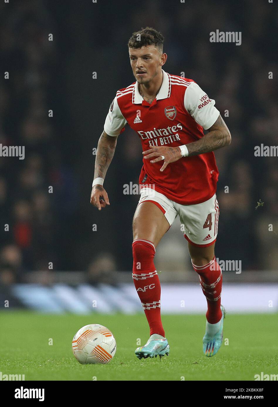 London, England, 3rd November 2022. Ben White of Arsenal during the ...