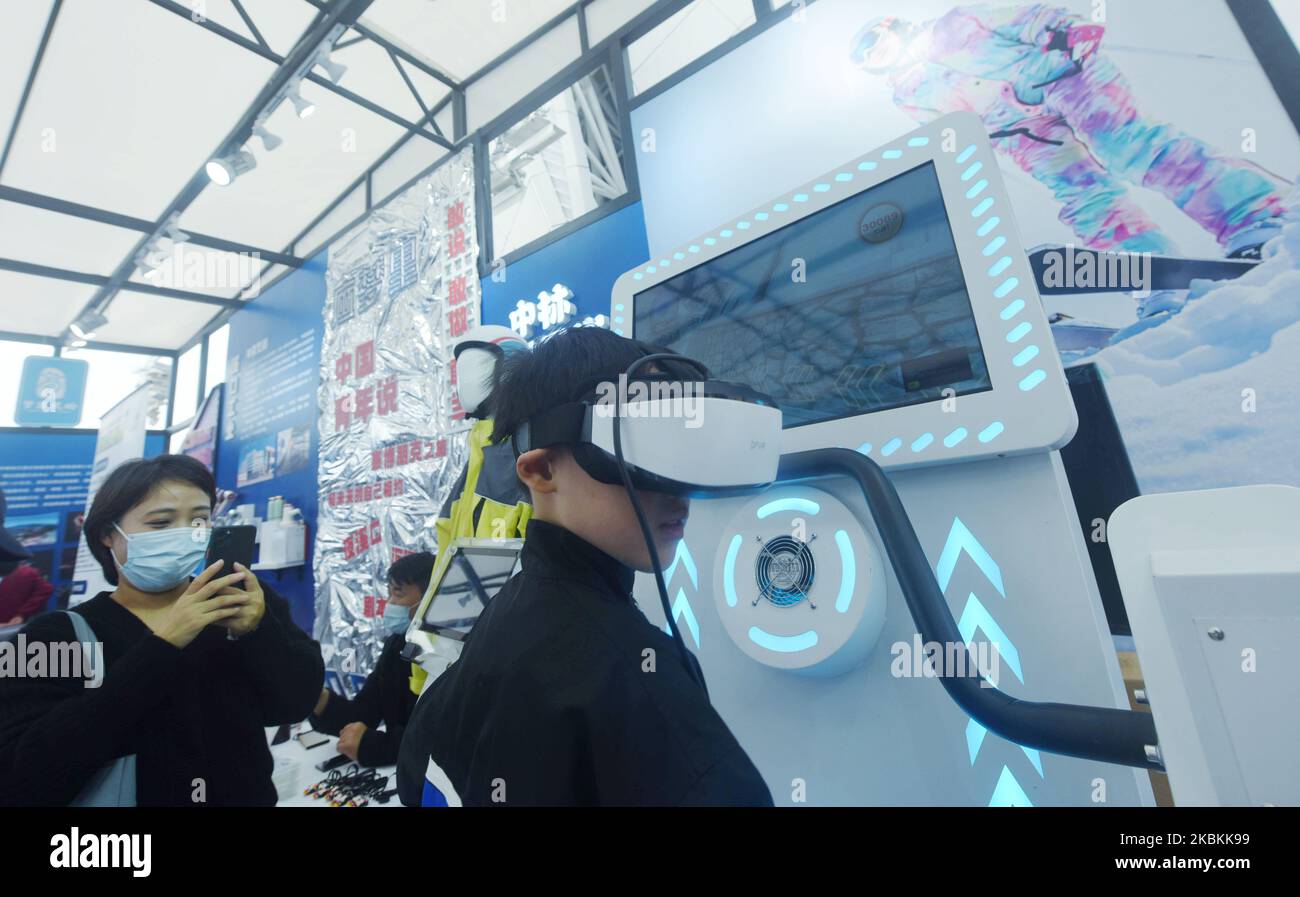 The Future Life Expo 2022 has been held in Hangzhou Olympic Sports Center Stadium aerial viewing ...