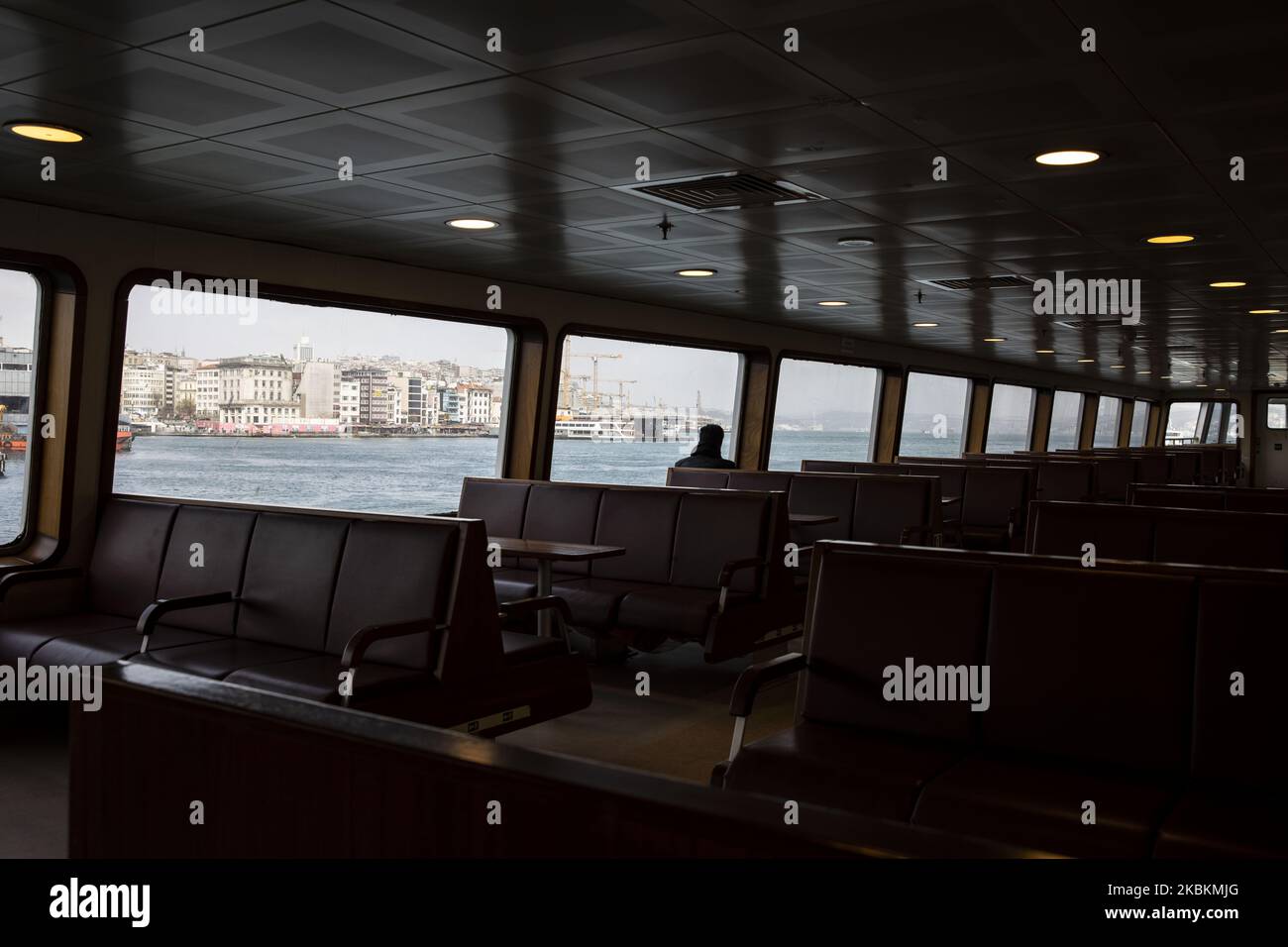 A general view of Istanbul, Turkey, on March 28, 2020 during the ...