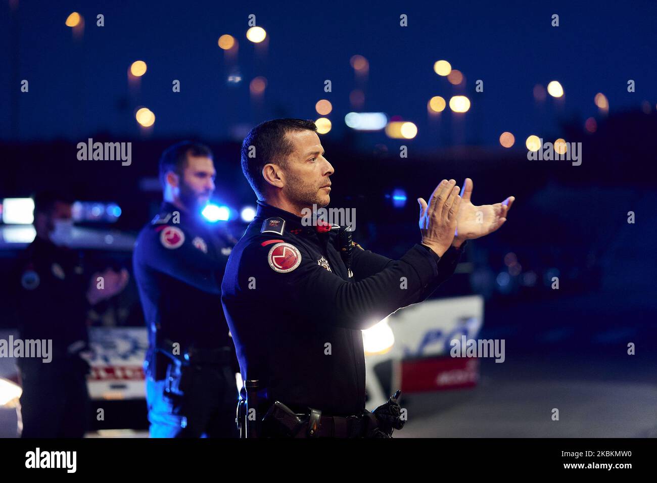 Police officers cheers hi-res stock photography and images - Alamy