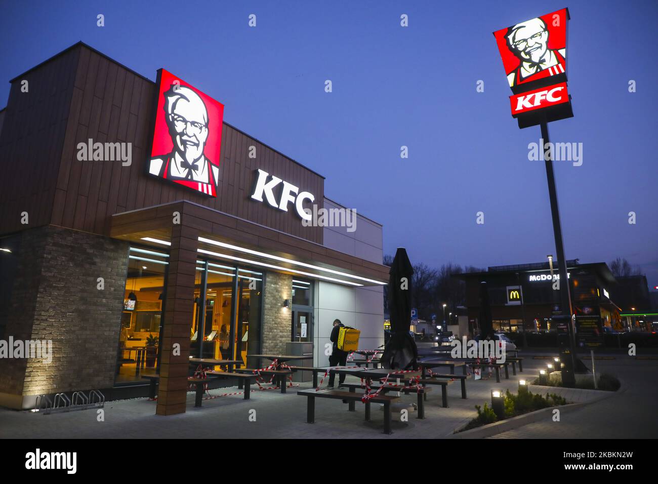 Glovo driver seats hi-res stock photography and images - Alamy