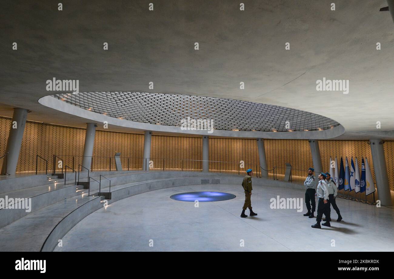 National Memorial Hall for Israel's Fallen - Mount Herzl, in Jerusalem ...