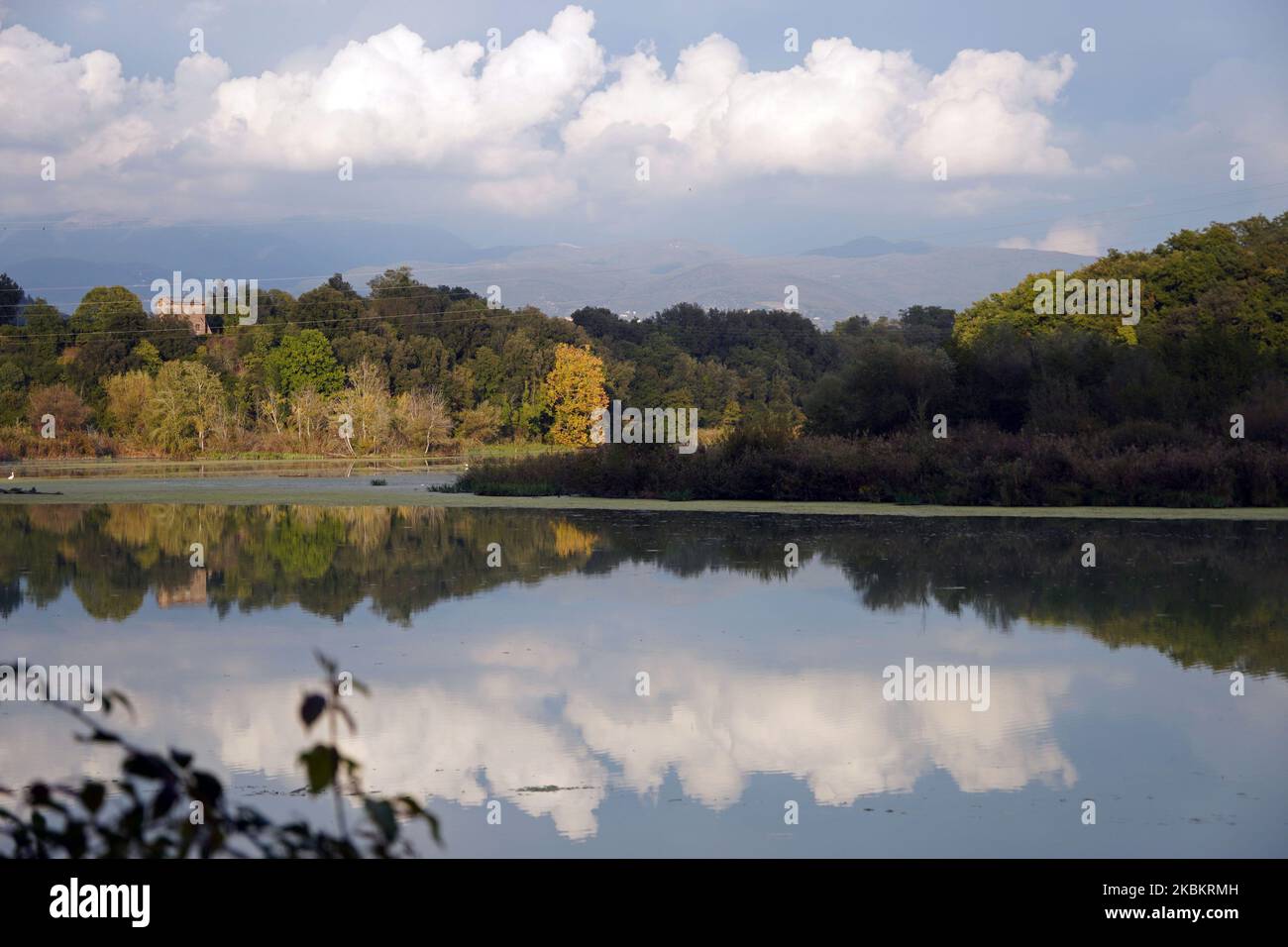 Rome. 3rd Nov, 2022. This photo taken on Nov. 3, 2022 shows a view of ...