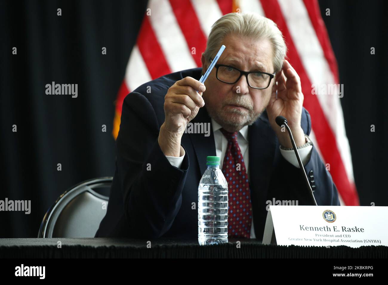 Kenneth Raske in New York, United States, on March 30, 2020. US Army ...