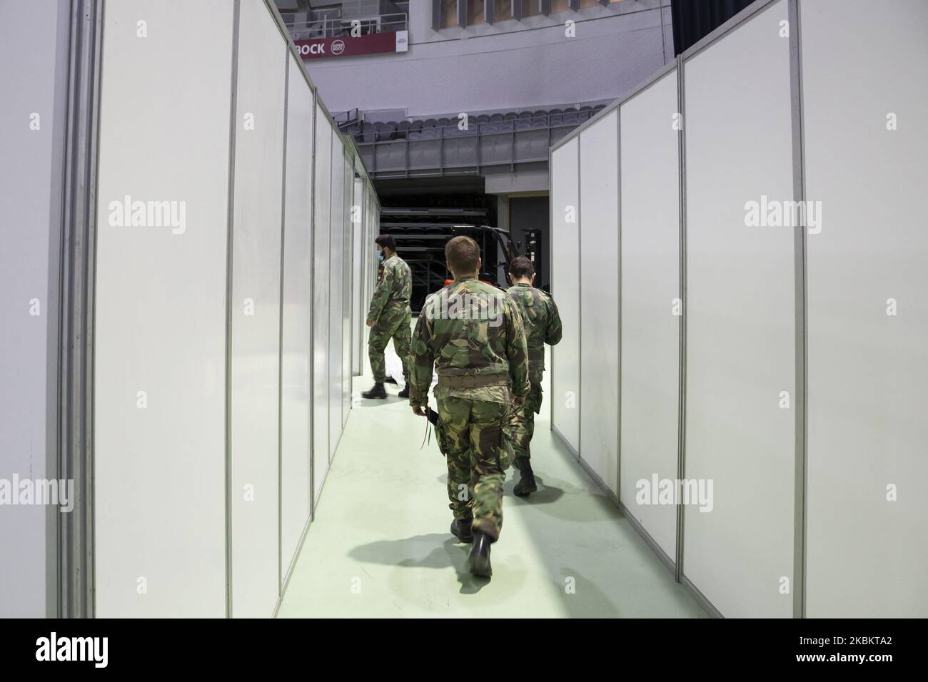Superbock Arena transformed into a field hospital with more than 300 ...