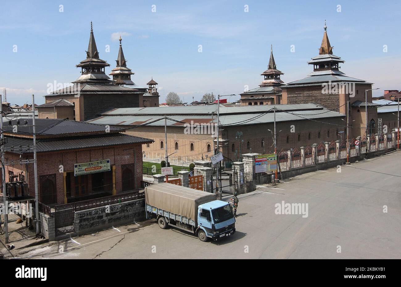 Indian paramilitary vehicle hi-res stock photography and images - Alamy