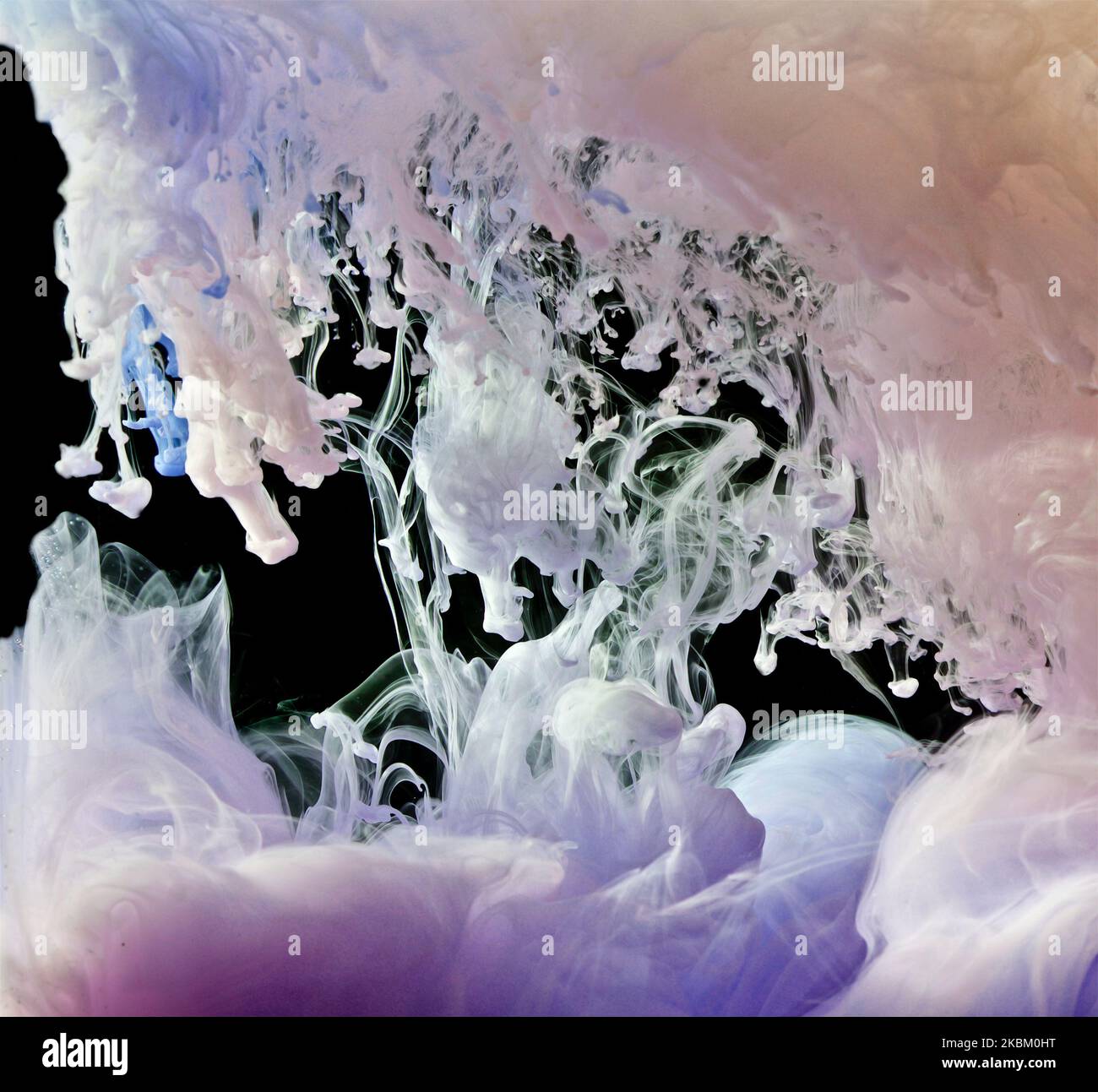 inks in water, color abstract background Stock Photo - Alamy