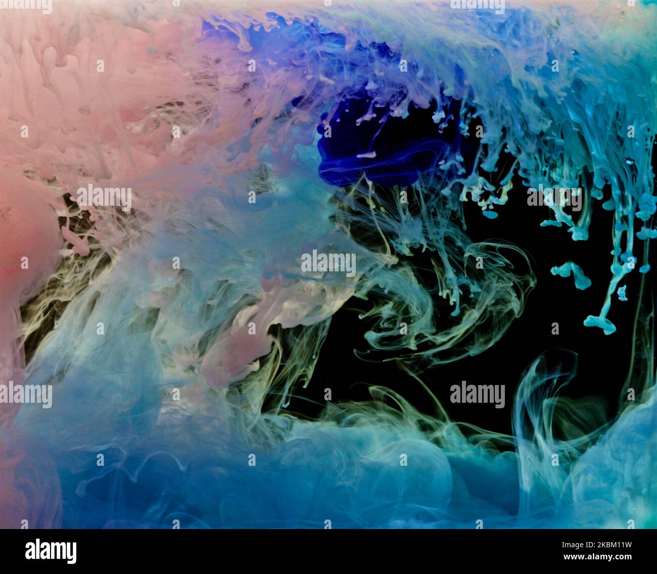 inks in water, color abstract background Stock Photo - Alamy