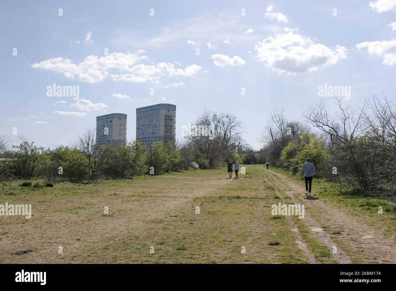 General view of wanstead flats hi-res stock photography and images - Alamy