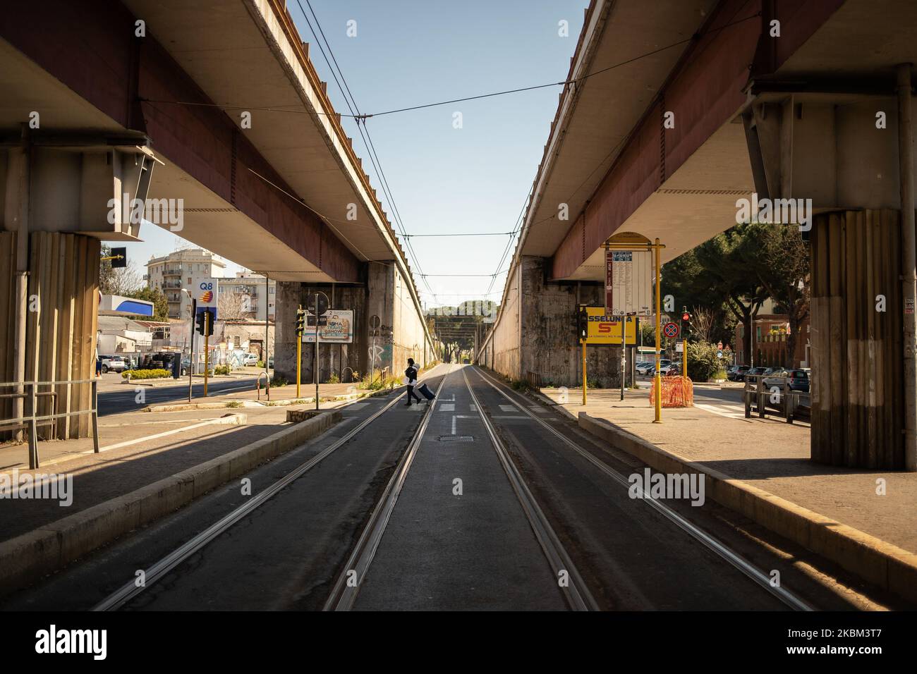 Tram 19 roma hi-res stock photography and images - Alamy
