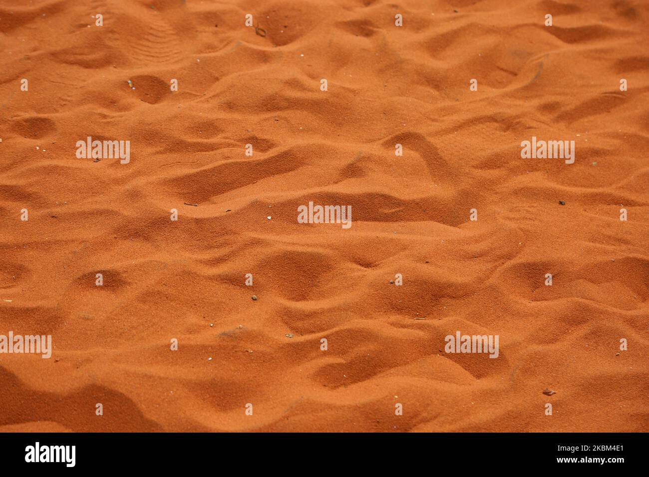 Red sand surrounding the Athisaya Manal Matha Church (Our Lady Of Red ...