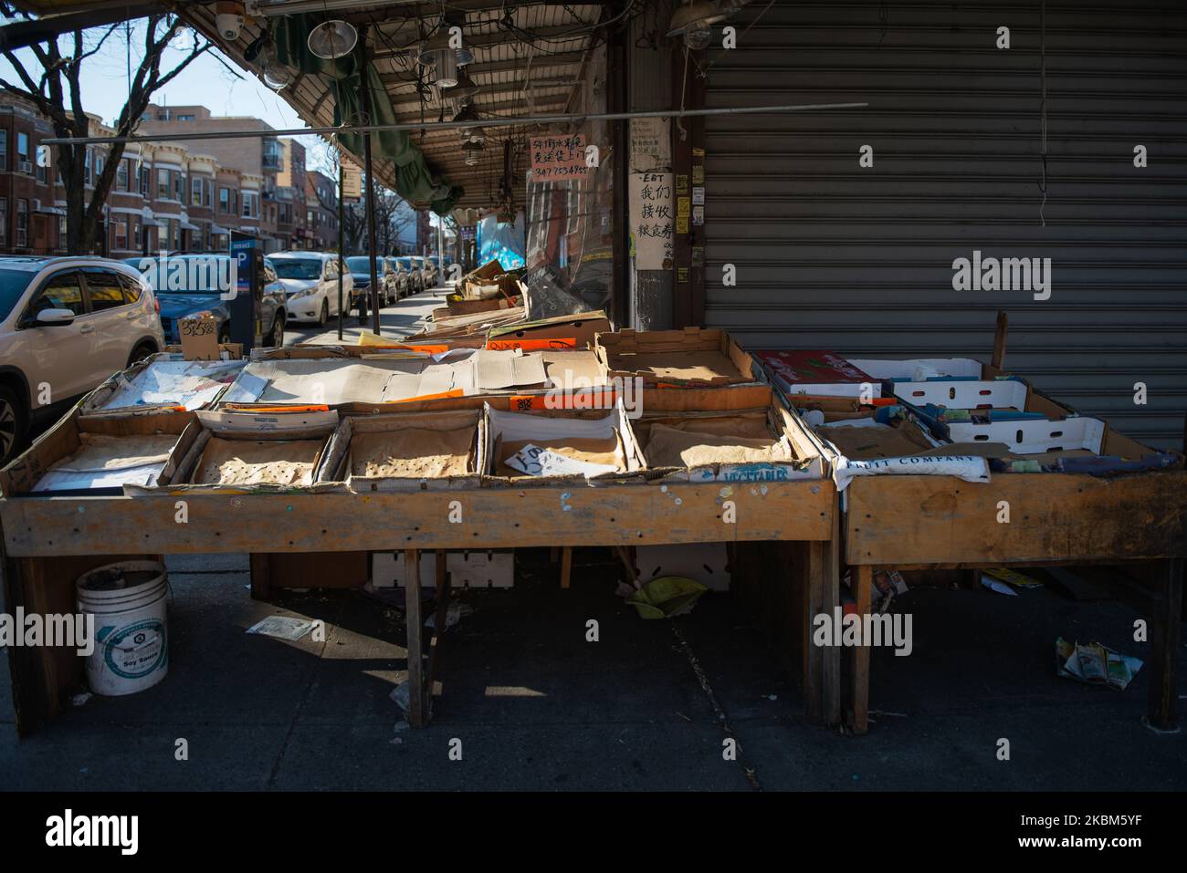 While most grocery stores have remained open, this corner grocery store ...