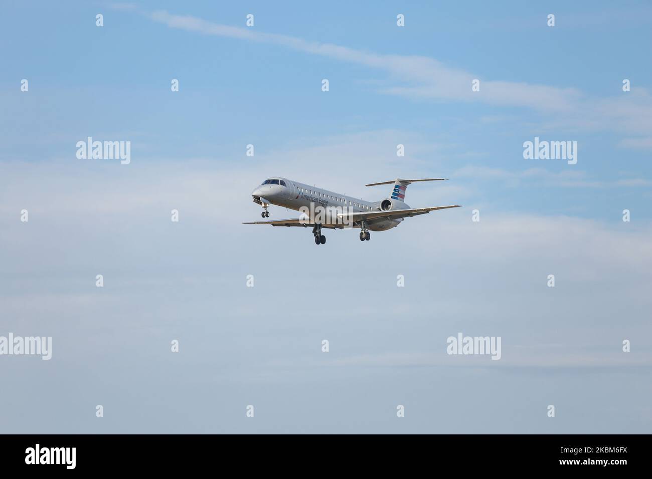 American Airlines Embraer ERJ-145 regional jet aircraft as seen on ...