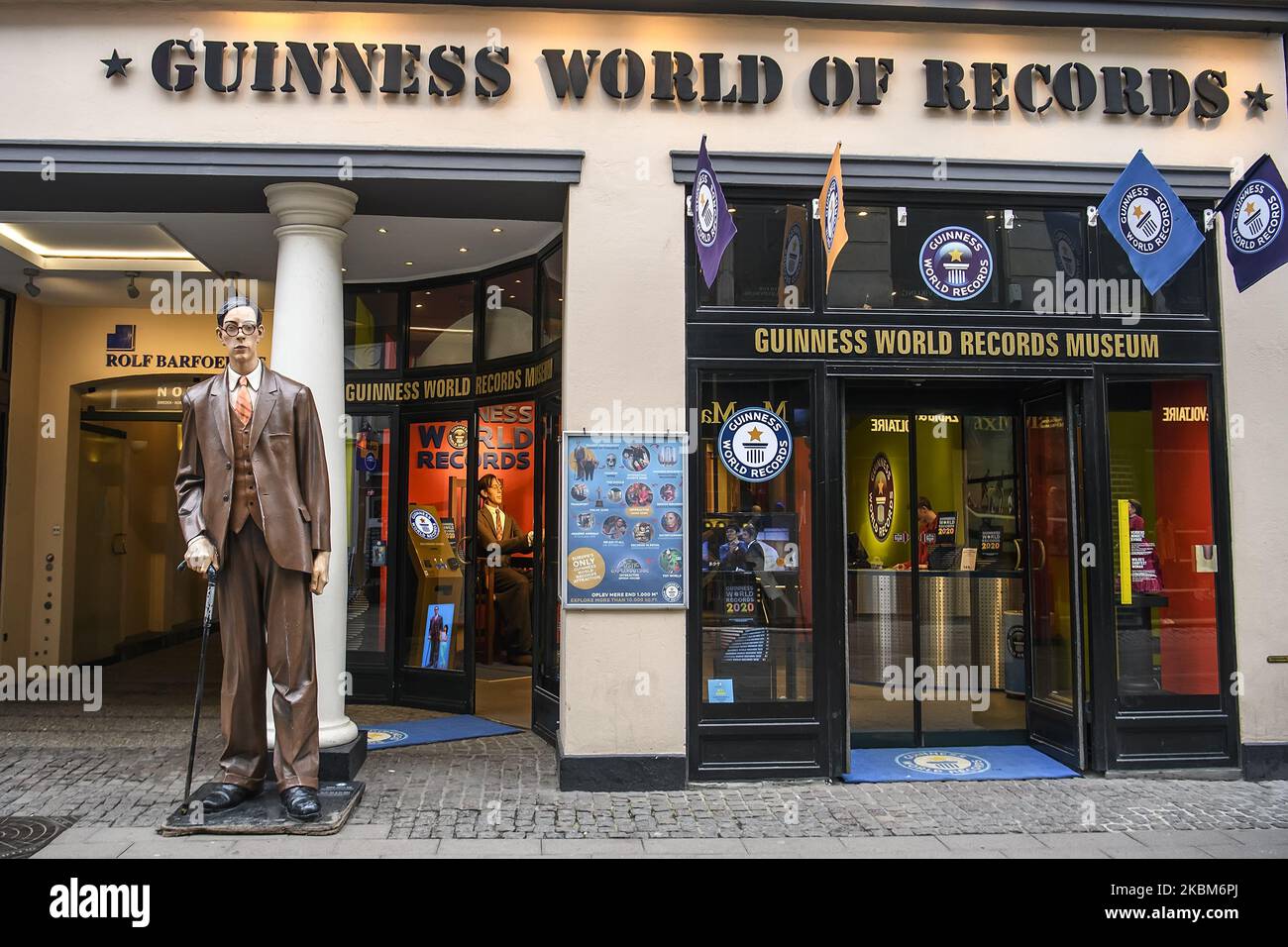 Guinness world of records museum with figure of tallest men in the ...