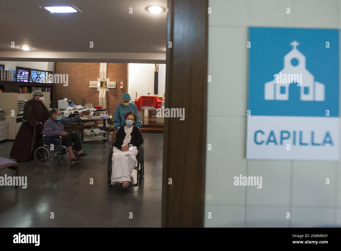 Two of those attending the Holy Thursday celebration, sick with ...