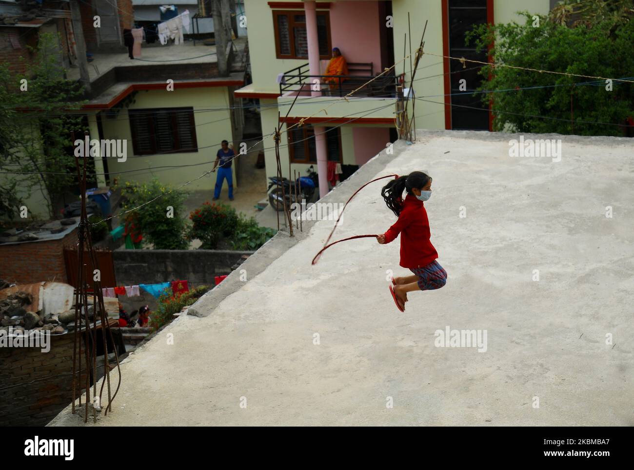 Nepal kathmandu young girl on hi-res stock photography and images - Alamy