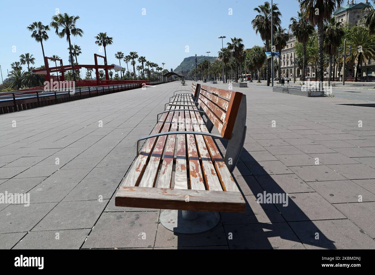 The Paseo Colon on the first day without total confinement, in ...