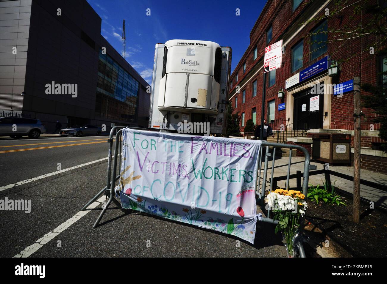 View of temporary morgue hi-res stock photography and images - Alamy