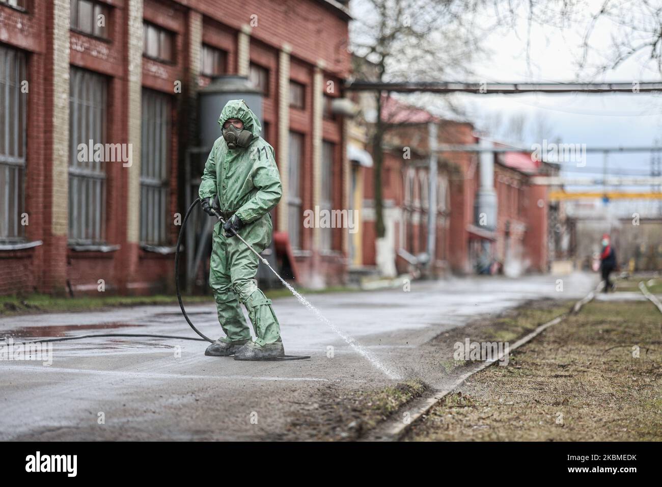 military personnel of the radiation, chemical and biological protection ...