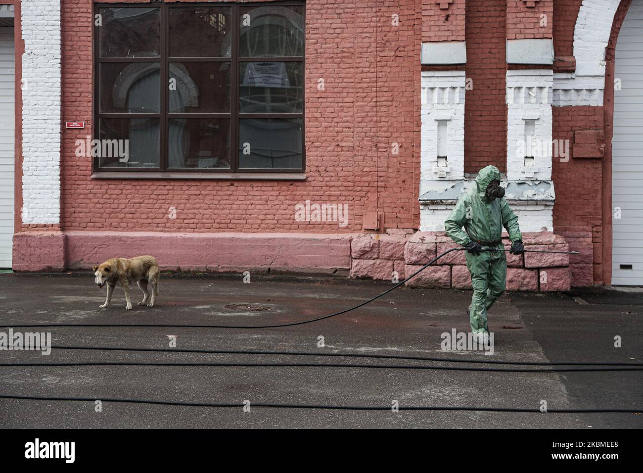Military personnel of the radiation, chemical and biological protection ...