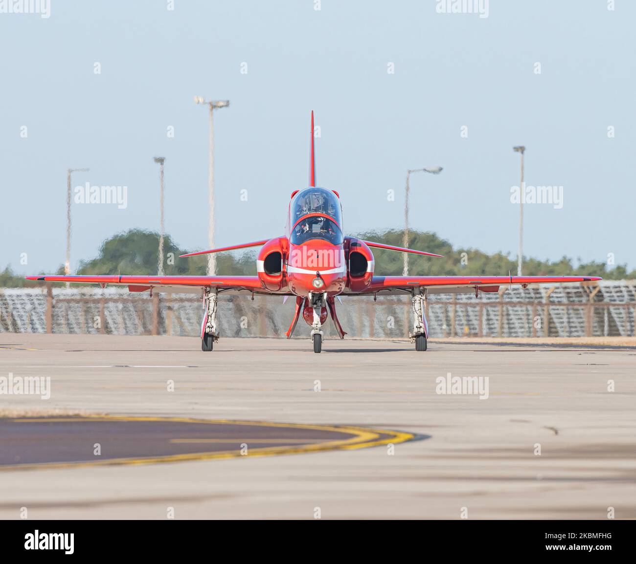 Red Arrows RAF Waddington, RAF Waddington, Lincolnshire, United Kingdom ...