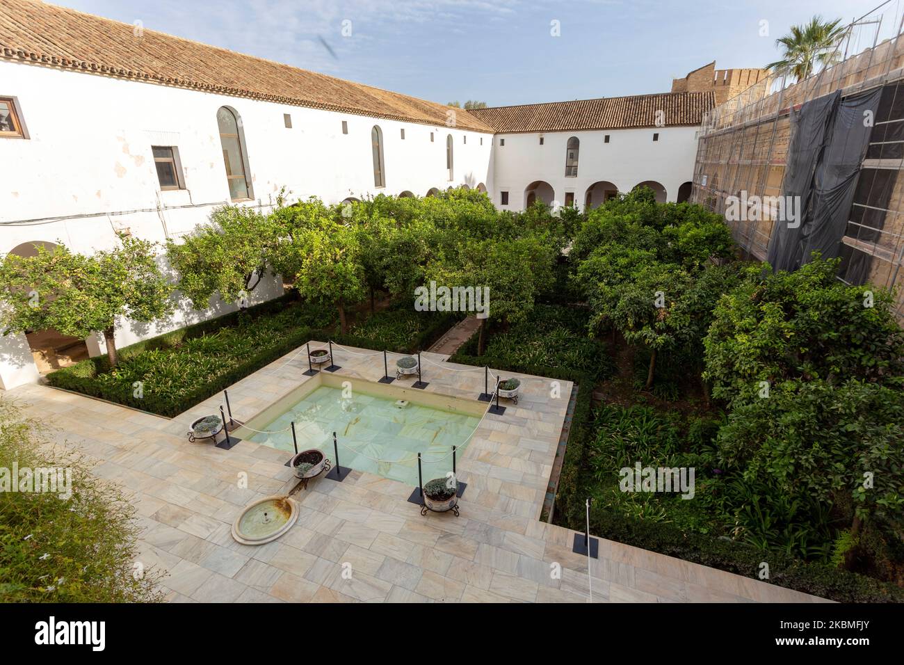 Cordoba, Spain - October 27, 2022: Alcazar of the Christian Monarchs in ...