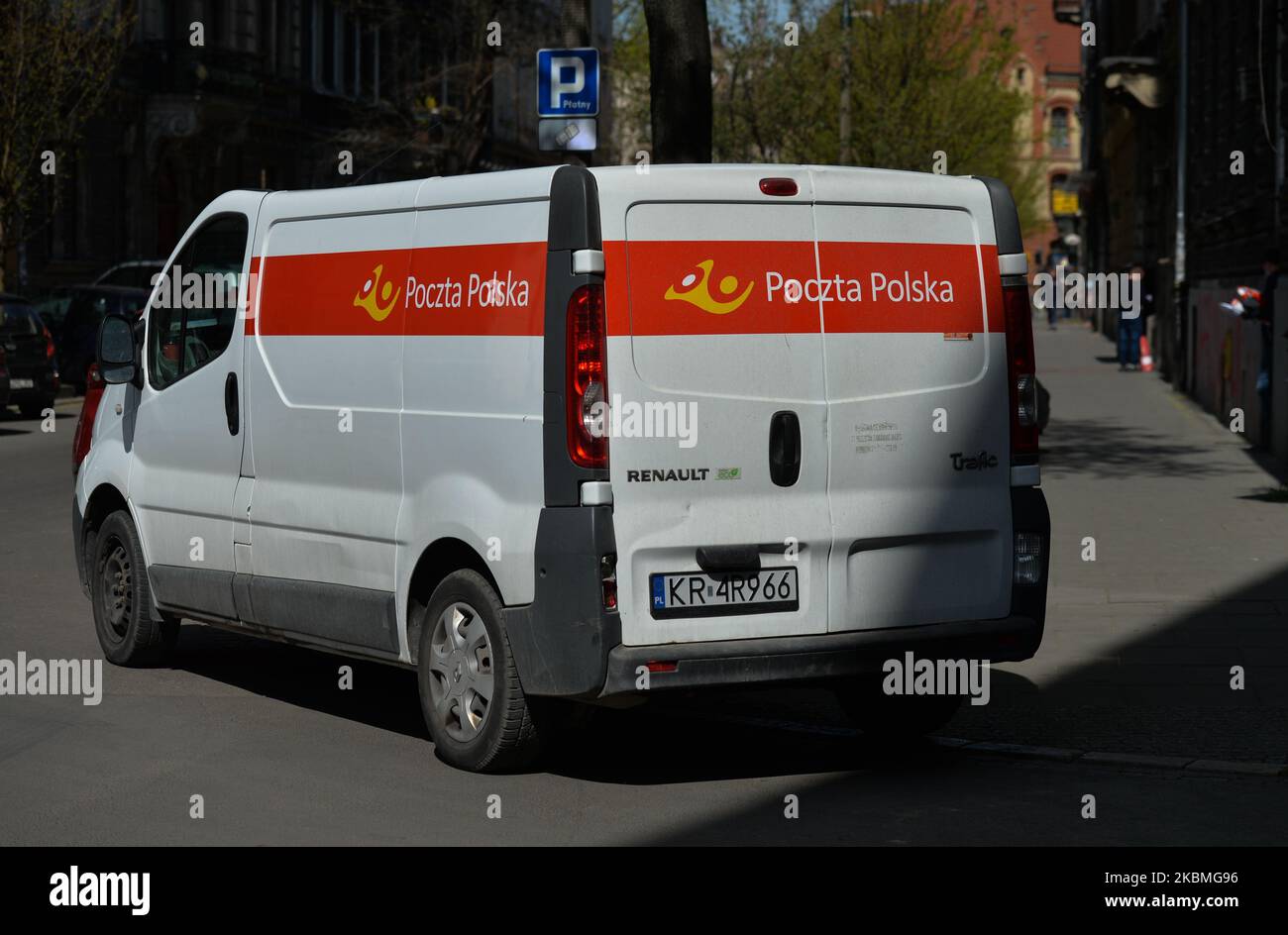 Polish post currier van hi-res stock photography and images - Alamy