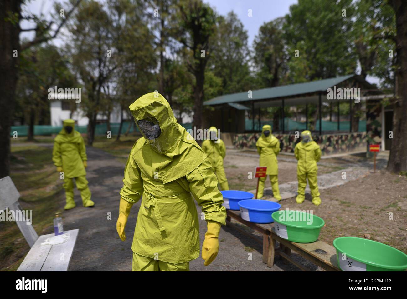 Ppe disinfection point hi-res stock photography and images - Alamy