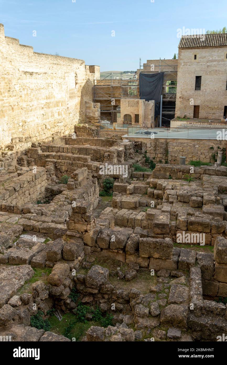 Cordoba, Spain - October 27, 2022: Alcazar of the Christian Monarchs in ...