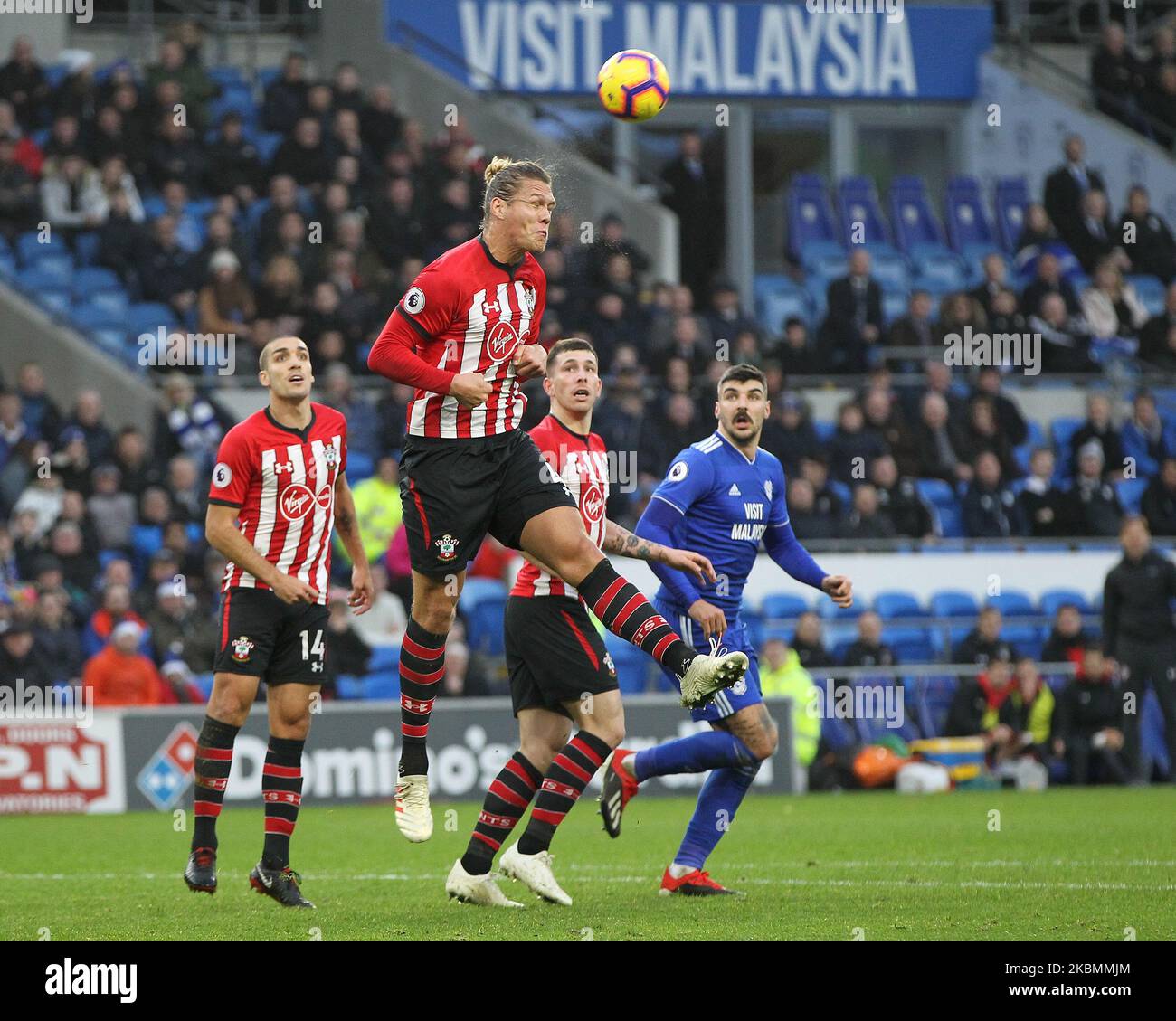 Jannik vestergaard of southampton heads hi-res stock photography and ...
