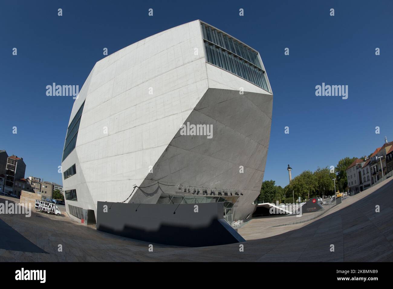 The Casa da Música is a concert hall in Porto, Portugal, designed by ...
