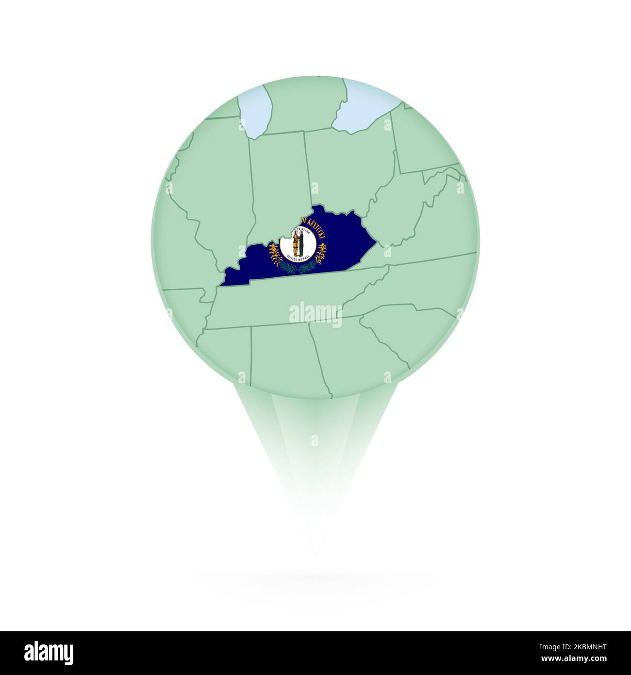 Commonwealth of kentucky flag hi-res stock photography and images - Alamy