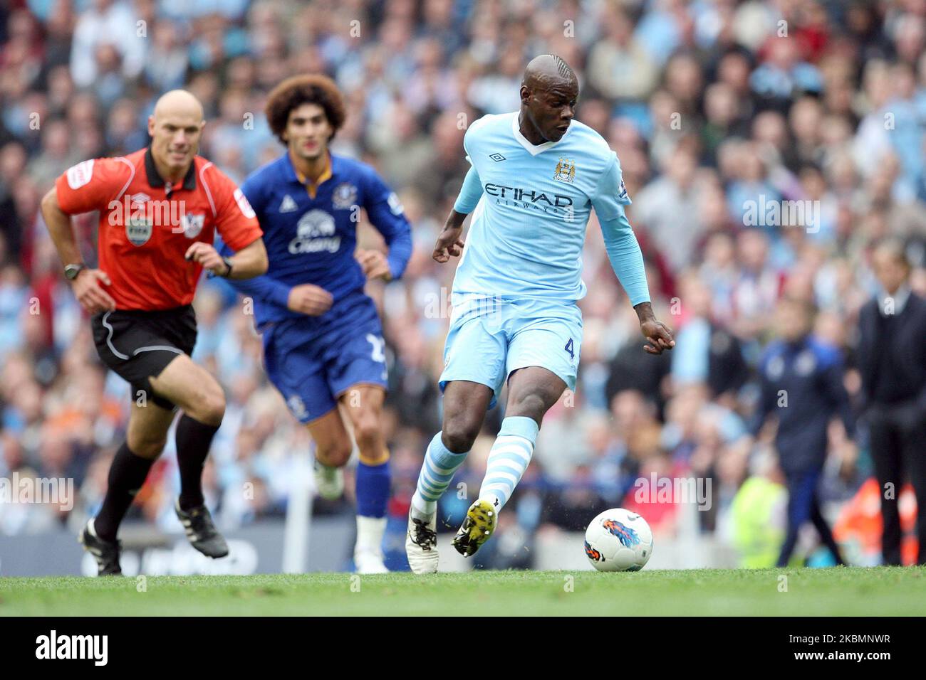 Mario balotelli manchester city 2011 hi-res stock photography and ...