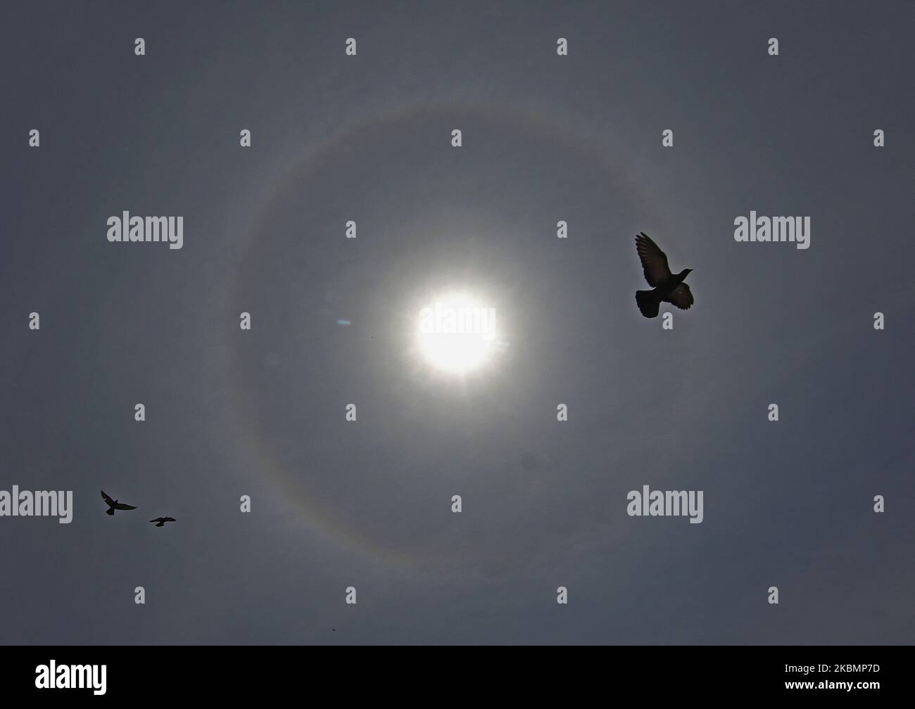 Solar halo shines hi-res stock photography and images - Alamy