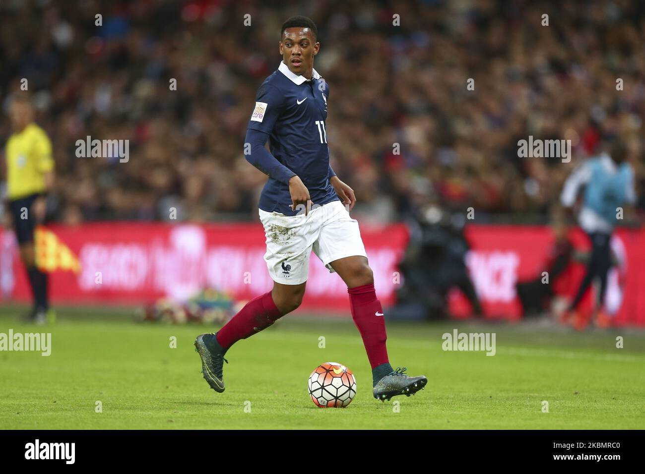 Anthony Martial of France during the International Friendly match ...