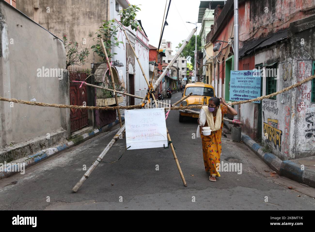 Women cross barricade hi-res stock photography and images - Alamy