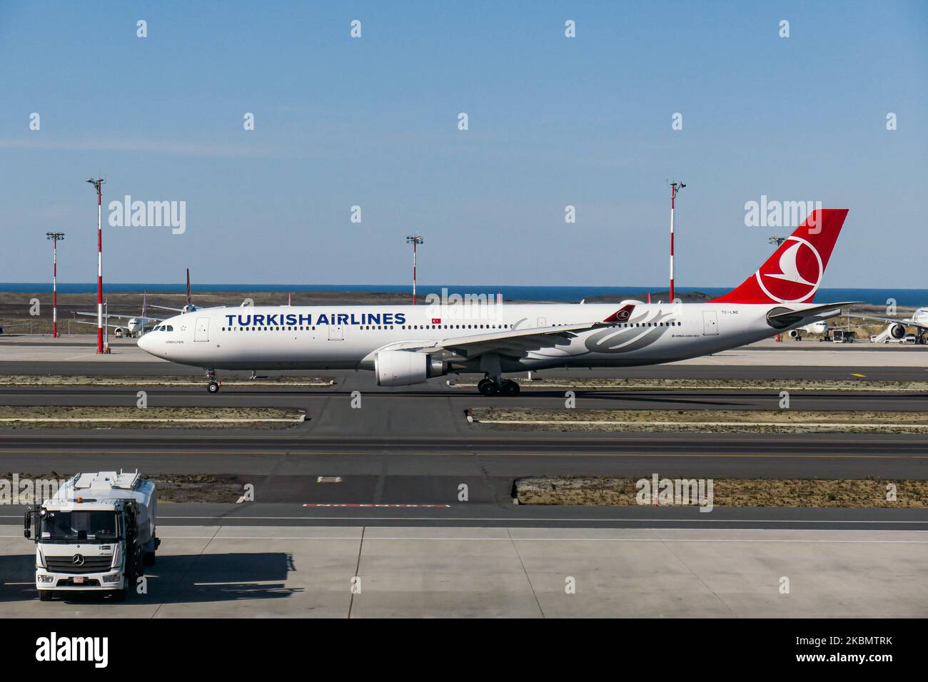 Turkish Airlines Airbus A330 widebody commercial aircraft as seen ...