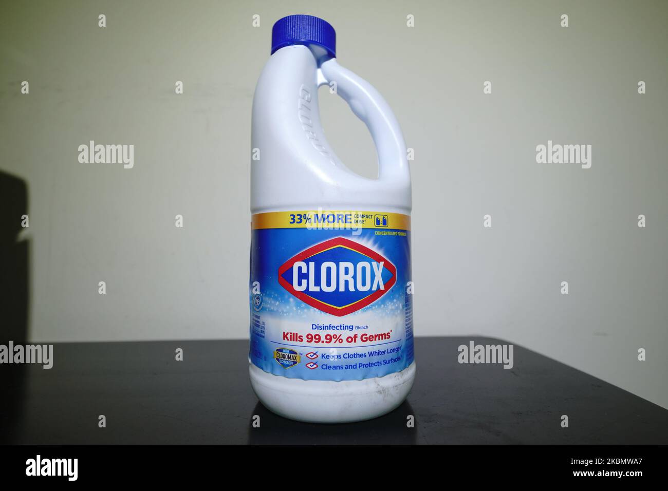 A view of Chlorox, a household sanitizing products as seen during ...