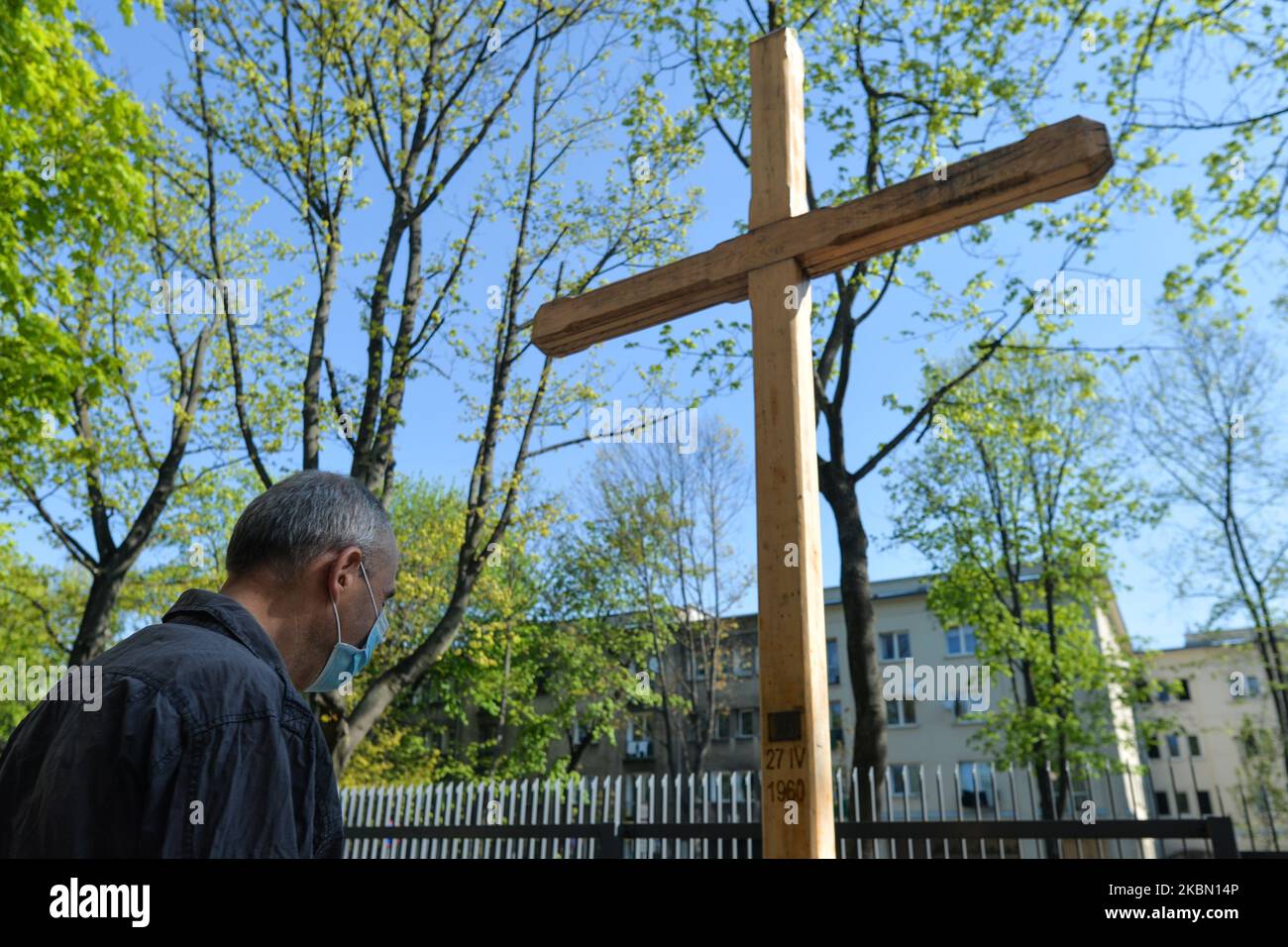 Nowa hutas cross monument hi-res stock photography and images - Alamy
