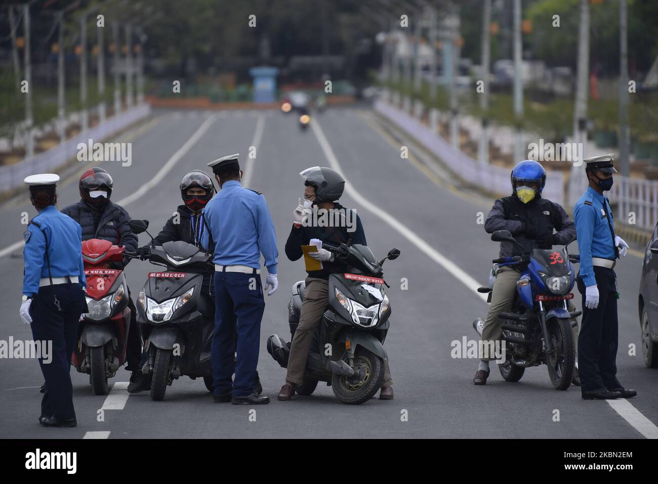 Checking driving passes hi-res stock photography and images - Alamy