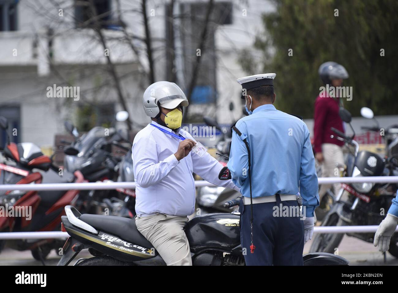 Nepal Police personnel strict on checking vehicle driving passes in ...