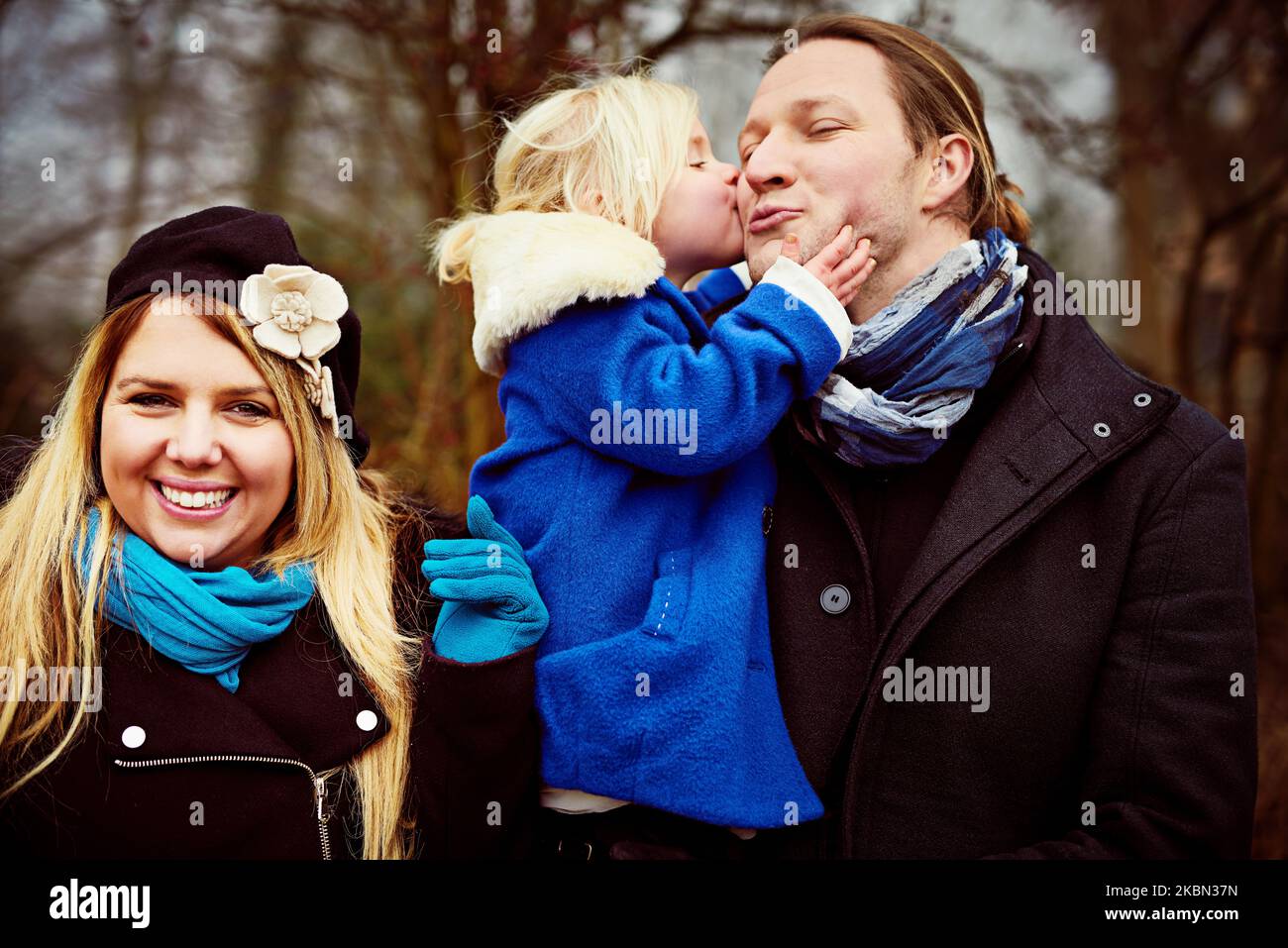 Family is not perfect, it just needs to be united. a family outdoors ...