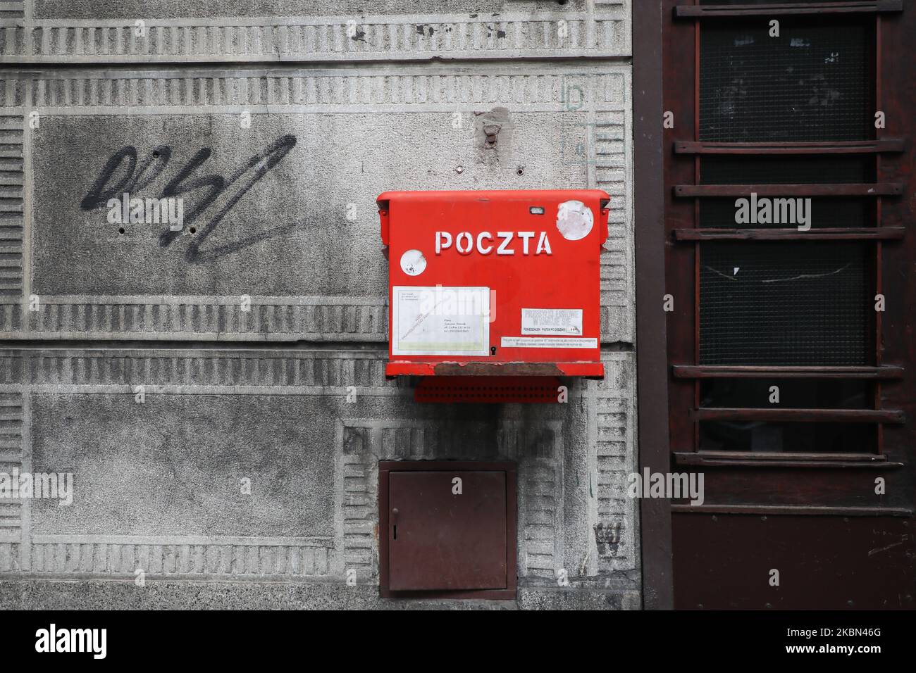 Poczta polska mailbox hi-res stock photography and images - Alamy